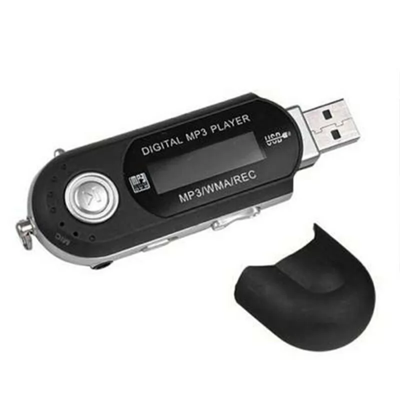 Portable Mini USB Flash LCD Digital MP3 Player Support Flash 32GB TF C ...